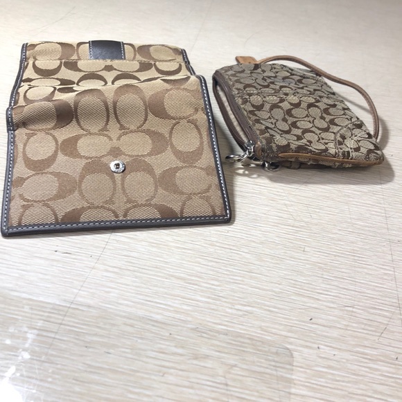 Coach | Bags | Coach Wallet And Coin Purse Combo | Poshmark